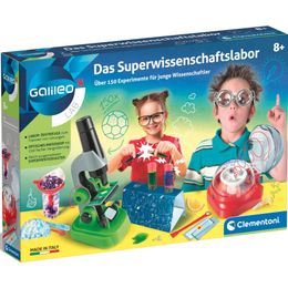 Clementoni Kinder Experimentierkasten "Galileo, Das Superwissenschaftslabor", bunt, Experimentierkästen, Made in Europe
