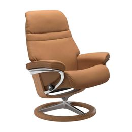 Relaxsessel stressless, B:79cm H:103cm T:73cm, braun, Leder BATICK: BATICK ist ein leicht korrigiertes, durchgef&auml;rbtes und genarbtes M&ouml;belleder, bei
