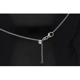 Adelia´s ADELIA ́S Damen Kette mit Anhänger "Schmuckset - Set mit Halskette 925 Silber Anhänger mit Zirkonia", Silber 925 (Sterlingsilber), silber, Silber 925