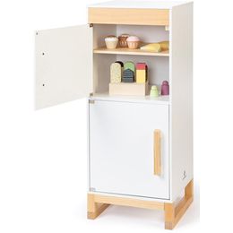 Musterkind Kinder Kinder-K&uuml;hlschrank "Ficus, wei&szlig;/natur", wei&szlig;, B:34cm H:83cm T:32cm, Spielzeug-Haushaltsger&auml;te