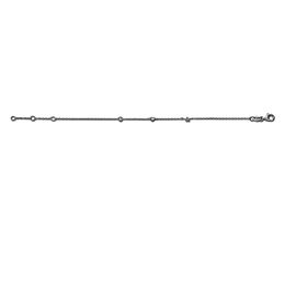 ONE ELEMENT Damen Fu&szlig;kette "Fu&szlig;kettchen Rundankerkette aus 925 Silber 25 cm", Silber 925 (Sterlingsilber), silber, Silber 925 (Sterlingsilber),