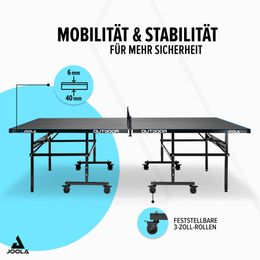 Joola Tischtennisplatte "OUTDOOR J200A", B:152,5cm H:76cm L:274cm, schwarz, Tischtennisplatten