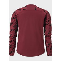 Sch&ouml;ffel SCH&Ouml;FFEL Herren Funktionsshirt "Longsleeve Lakata Trail M", rot, Gr. 50, Oberstoff : 79% Polyester 21% Elasthan, Shirts