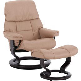Relaxsessel stressless, B:79cm H:98cm T:76cm, beige, Leder PALOMA: Paloma ist ein durchgef&auml;rbtes Semianilin-M&ouml;belleder mit nat&uuml;rlicher Narbung. Es