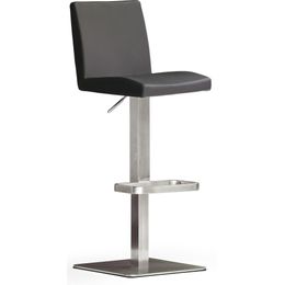 Bistrostuhl MCA furniture, B:40cm H:85cm T:52cm, schwarz, Kunstleder, Stühle, "BARBECOOL Barhocker Bistrostuhl Tresenhocker", mit
