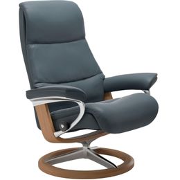 stressless "View" mit Signature Base, Gr&ouml;&szlig;e S,Gestell Eiche