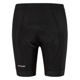 Ziener Damen Radhose "NELA X-GEL", schwarz, Gr. 44, Obermaterial: 80% Nylon (recycelt), 20% Elasthan (recycelt);, Hosen