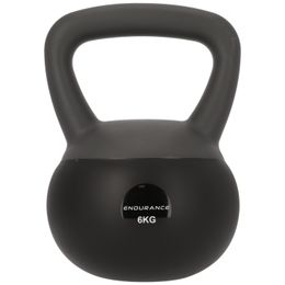 Endurance Kettlebell, schwarz, Hanteln, mit 6 kg Gewicht