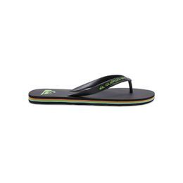 Quiksilver Herren Sandale "Molokai Core", Gr. 6, schwarz, Obermaterial: Synthetikmaterial / Au&szlig;ensohle: Moosgummi, Schuhe