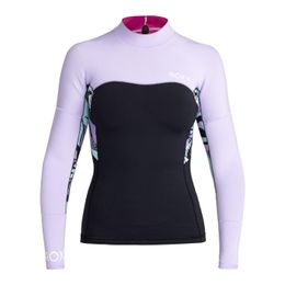 Roxy Damen Neoprenanzug "1mm Swell Series", schwarz-weiß, Gr. 4, 88% Polyester, 12% Elasthan, Sportanzüge