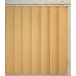 Lamellenvorhang SUNLINES, B:270cm H:300cm, rot, Wohnzimmer, Jalousien, "Montana", Wunschma&szlig;