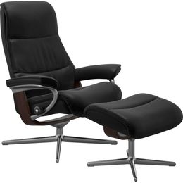 Relaxsessel stressless, B:91cm H:110cm T:85cm, schwarz, Leder BATICK: BATICK ist ein leicht korrigiertes, durchgef&auml;rbtes und genarbtes M&ouml;belleder,