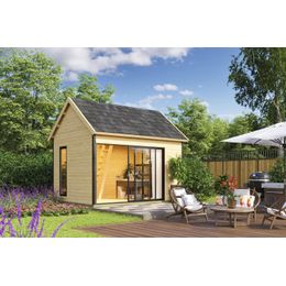 Gartenhaus Lasita Maja, beige, Holzwerkstoff, Gartenh&auml;user, "MURANO"