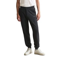 Marc O'Polo Herren Chinohose "aus Bio-Baumwolle", schwarz, Gr. M, MARC O'POLO DENIM, unifarben, Obermaterial: 100% Baumwolle, Hosen