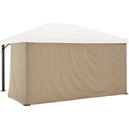 Pavillonseitenteil Konifera, B:300cm H:400cm, beige, Pavillonseitenteile, "Murano"