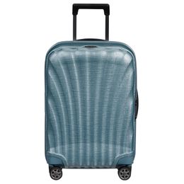 Samsonite Damen Hartschalen-Trolley "C-LITE 55 EXP, verschiedene Farben", blau, Polypropylen, unifarben, Basic, Koffer, Handgepäck-Koffer