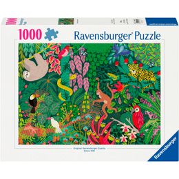 Ravensburger Kinder Puzzle "Magischer Regenwald", bunt, Pappe, B:70cm H:50cm, Puzzles, Made in Germany