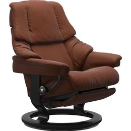 Relaxsessel stressless, B:79cm H:98cm T:78cm, braun, Leder BATICK: BATICK ist ein leicht korrigiertes, durchgef&auml;rbtes und genarbtes M&ouml;belleder, bei