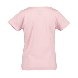 Blue Seven M&auml;dchen Kurzarmshirt, rosa, Gr. 92, bedruckt, Single Jersey, Obermaterial: 100% Baumwolle, Shirts