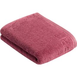 Badetuch Esprit, B:67cm L:140cm, lila, Frottier, Obermaterial: 85% Baumwolle, 15% Lyocell (TENCEL ), Handt&uuml;cher, "Modern Solid", vegan produziert
