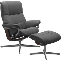 Relaxsessel stressless, B:79cm H:102cm T:73cm, grau, Leder BATICK: BATICK ist ein leicht korrigiertes, durchgef&auml;rbtes und genarbtes M&ouml;belleder, bei