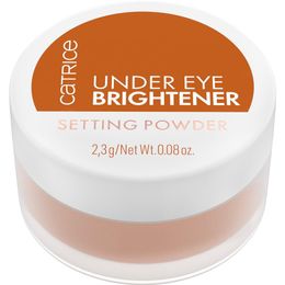 Catrice Damen Puder "Under Eye Brightener Setting Powder", 6,9 gschwarz mocha, Teint-Kosmetika, Loses Puder, frisches und strahlendes Finish, pflegt