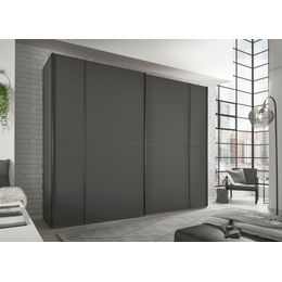 Schwebet&uuml;renschrank STAUD, B:270cm H:240cm T:68cm, grau, Holzwerkstoff, Schr&auml;nke, "Sonett 200 G, Made in Germany", mit vier verschiedenen