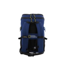 Damen Cityrucksack "EXPLORER III", National Geographic, blau, Kunstfaser, Rucks&auml;cke, aus recycelten PET-Flaschen