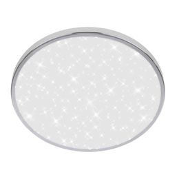 LED Deckenleuchte "TAK 3934018"chrom, Briloner Leuchten, Wohnzimmer, Leuchten