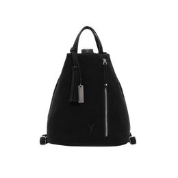SURI FREY Rucksack "Rucksack SFY Romy", schwarz, Obermaterial: 60% Polyurethan PU. 40% Polyester PES., Rucksäcke