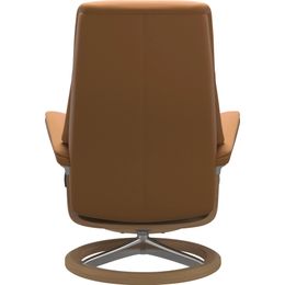 stressless "View" mit Signature Base, Gr&ouml;&szlig;e M,Gestell Eiche