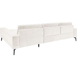 Ecksofa, B:293cm H:87cm T:180cm, wei&szlig;, SET ONE BY Musterring, 100% Polyester, Wohnzimmer, Sofas, "SO 3600 optimaler Sitzkomfort in Federkern o.