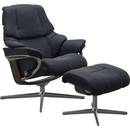 Relaxsessel stressless, B:92cm H:100cm T:80cm, blau, Leder PALOMA: PALOMA ist ein durchgef&auml;rbtes Semianilin-M&ouml;belleder mit nat&uuml;rlicher Narbung.,