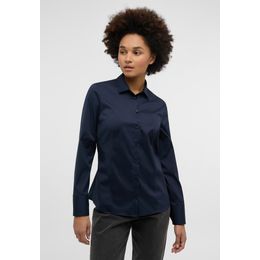 Eterna Damen Hemdbluse "FITTED"navy, Gr. 44, 75% cotton, 5% Elasthan, 20% Polyamid, Blusen