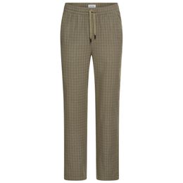 Only & Sons ONLY & SONS Herren Stoffhose "ONSSINUS LINEN LATHAM 0257 PANT", grün, Gr. XL, unifarben, Web, Obermaterial: 55% Leinen, 45% Viskose, Hosen