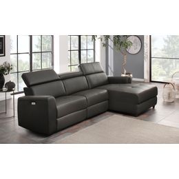 Home Affaire Ecksofa "Sentrano, L-Form," 275 cm, man. o. elektr. Relaxfunktion und USB/Kopfverstellung