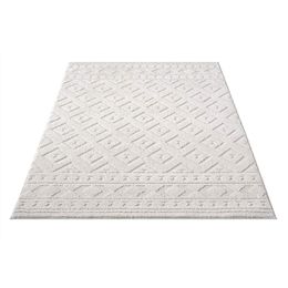 Teppich Carpet City, B:160cm H:15mm L:230cm, beige, Obermaterial: 100% Polyester, Wohnzimmer, Teppiche, "LOUNGE 9999", Kurzflor-Teppich Modern,
