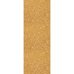 queence Vinyltapete "Amira, gold", B/L: 0,9mm x 2,5mm, gold, Tapeten, 90x250cm, selbstklebend, kinderleichte Anbringung,, Sticker