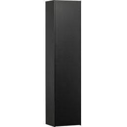 Mehrzweckschrank Woood, B:44cm H:188cm T:35cm, schwarz, FSC-zertifizierter Holzwerkstoff, K&uuml;che, Schr&auml;nke, "Teun", in modernen Design, aus