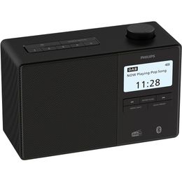 Philips Uhrenradio "TAR5600", B:22,2cm H:14,7cm T:9,6cm, schwarz, Radios