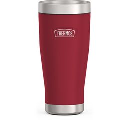 Thermos Thermobecher "ICON MUG, rutschfester Boden, 360 Trinkfunktion, spülmaschinenfest", Ø 9cm x 19,3cm, 470ml, 1 Stk.berry mat, Trinkgefäße,