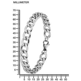Amor Herren Edelstahlarmband "9353231", 21cm, Edelstahl, silber, Edelstahl, Armb&auml;nder