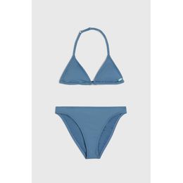O`Neill O'NEILL Kinder Triangel-Bikini "ESSENTIALS TRIANGLE BIKINI SET", rot, Gr. 128, Obermaterial: 82% Polyamid, 18% Elasthan, Bikini-Sets