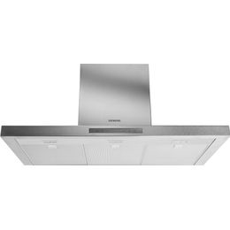 Siemens Wandhaube "LC97BCP50", B:90cm H:4,6cm T:50cm, silber, Dunstabzugshauben
