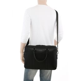 Valentino Handbags VALENTINO BAGS Herren Messenger Bag "Professional HORIZON", schwarz, Polyurethan, Taschen, Arbeitstasche Businesstasche Umh&auml;ngetasche