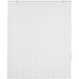 Lamellenvorhang SUNLINES, B:110cm H:230cm, wei&szlig;, Wohnzimmer, Jalousien, "Montana", Wunschma&szlig;