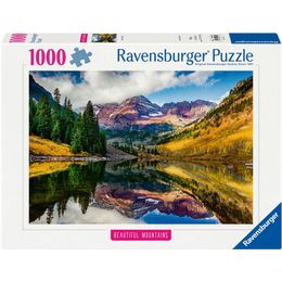 Ravensburger Kinder Puzzle "Beautiful Mountains, Aspen, Colorado", bunt, B:70cm H:50cm, Puzzles, Made in Germany