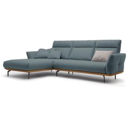 Ecksofa, B:298cm H:103cm T:183cm, grau, CREATION BY ROLF BENZ, Chenille COCO (72% Polyester 15% Baumwolle 13% Polyacryl), Wohnzimmer, Sofas,