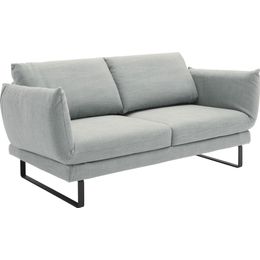 Sch&ouml;ner Wohnen Kollektion 2-Sitzer, H:85cm, silber, SCH&Ouml;NER WOHNEN-KOLLEKTION, 100% Polyester, Sofas, "Spin, Multifunktionssofa, bequem und hochwertig verarbeitet",