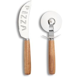 zeller PRESENT Pizzaschneider, beige, Kochmesser, f&uuml;r Pizzaliebhaber